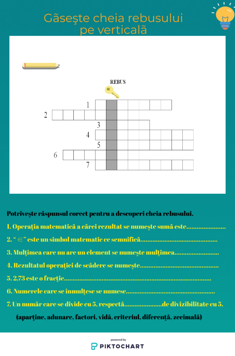 Rebus | R.E.I. - Resurse Educație Incluzivă