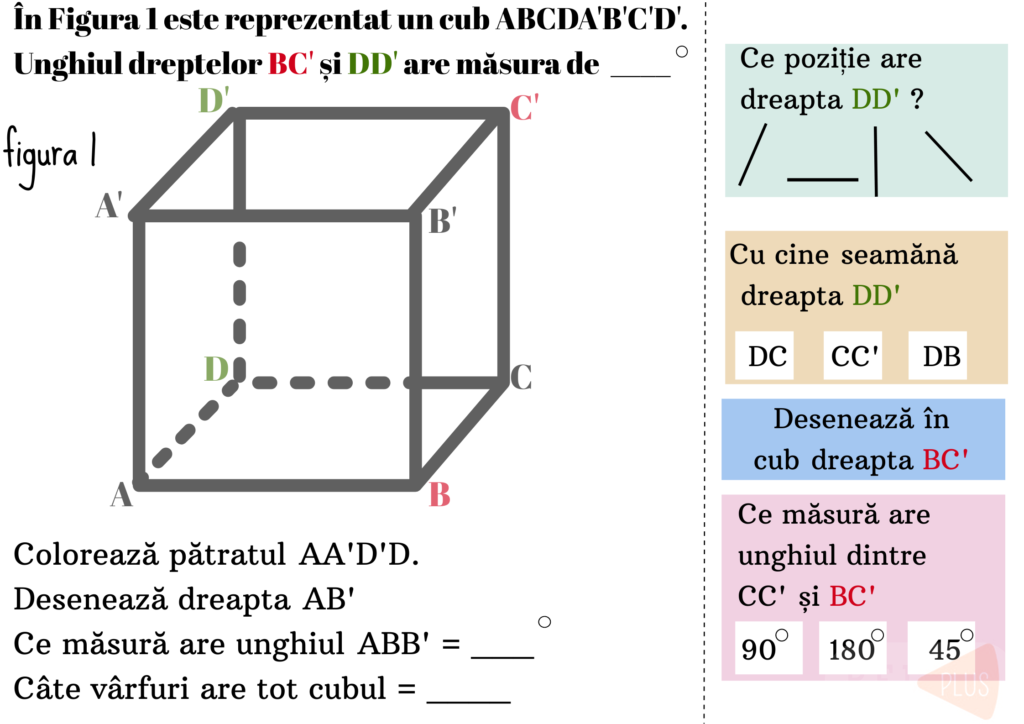 Unghi în cub | R.E.I. - Resurse Educație Incluzivă