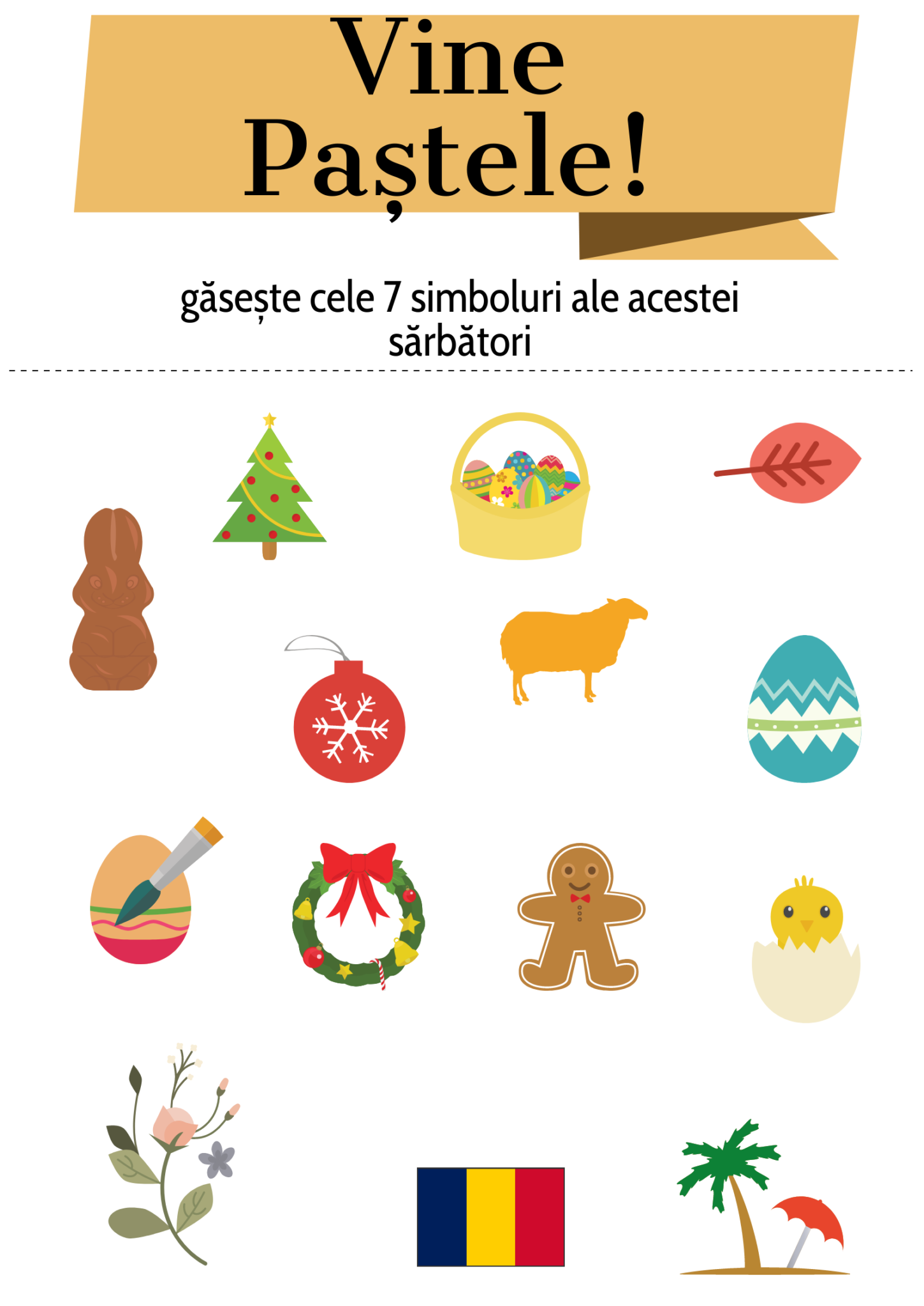 Simboluri de Paște | R.E.I. - Resurse Educație Incluzivă