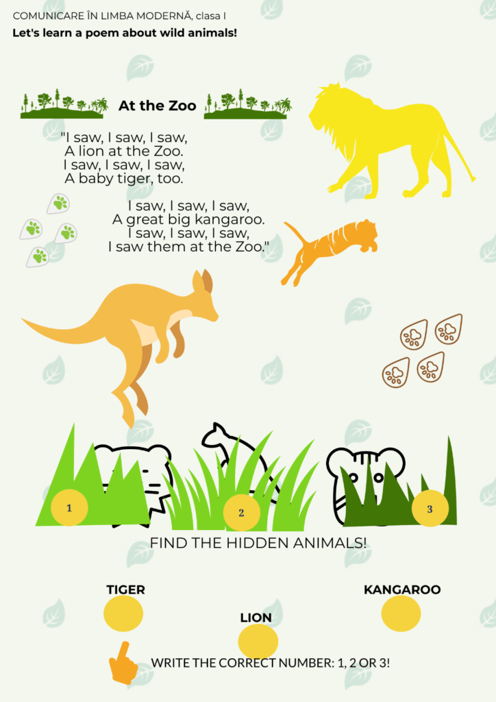 La zoo | R.E.I. - Resurse Educație Incluzivă