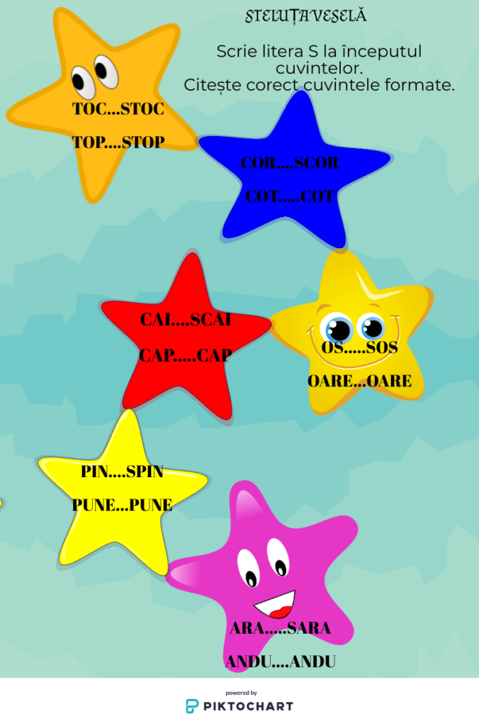 Steluța veselă | R.E.I. - Resurse Educație Incluzivă