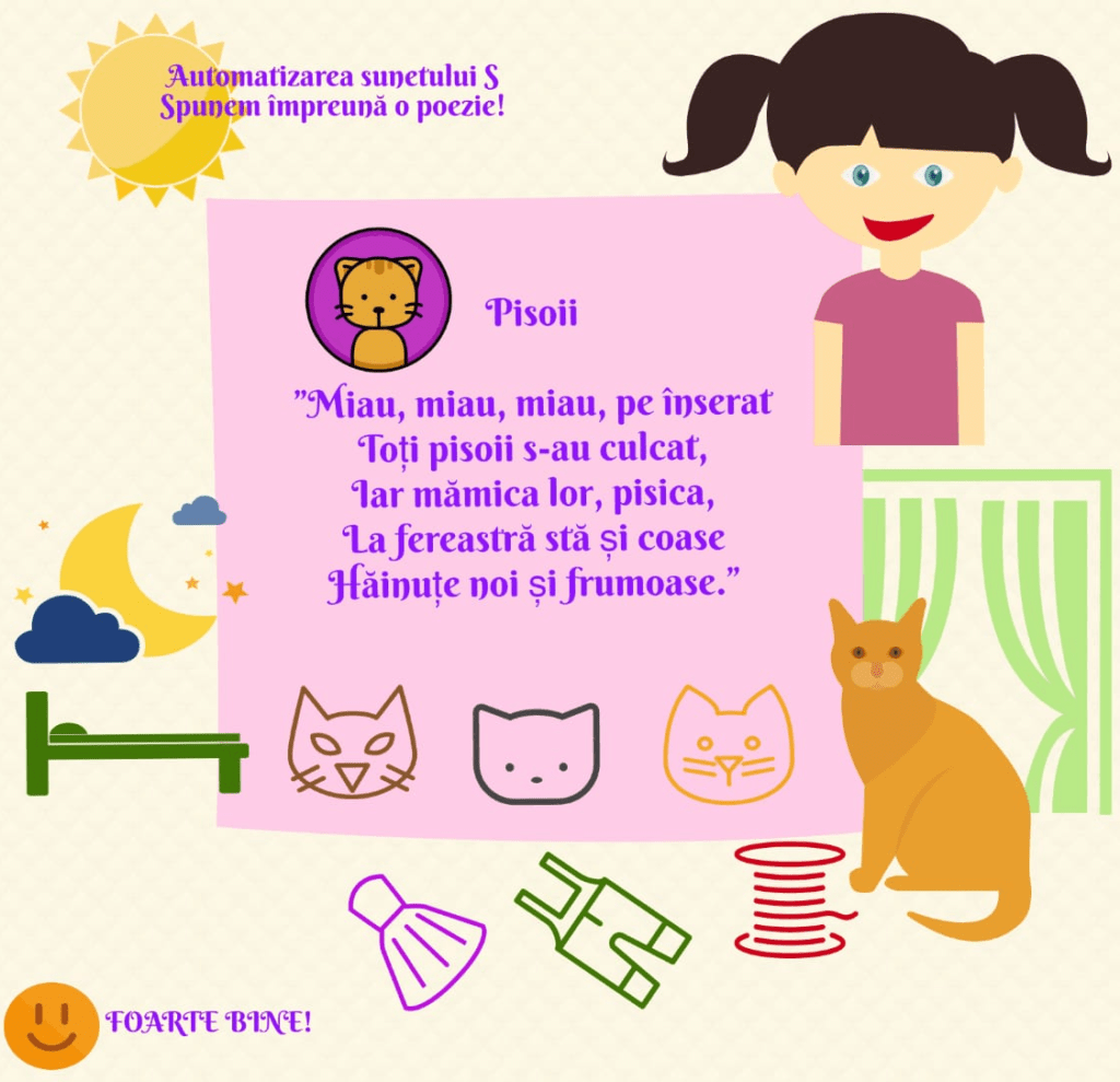 Logopedie animată - sunetul S | R.E.I. - Resurse Educație Incluzivă